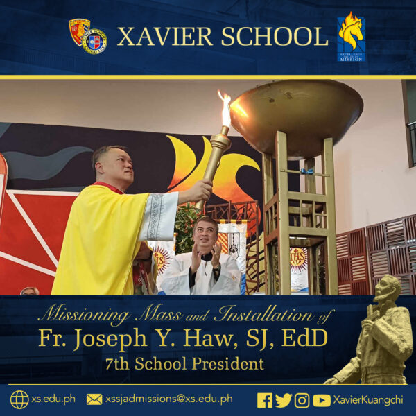 Xavier School, Inc. Welcomes Fr. Joseph Haw, SJ as 7th President